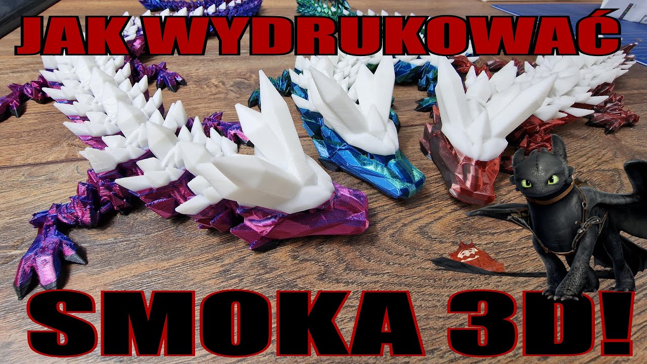 Jak wydrukować SMOKA! 3D - YouTube