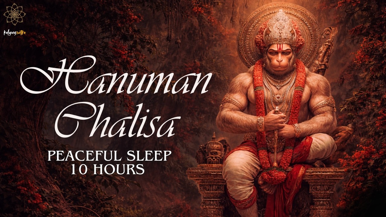 10 Hours Hanuman Chalisa | Strongest Protection Against Evil - YouTube