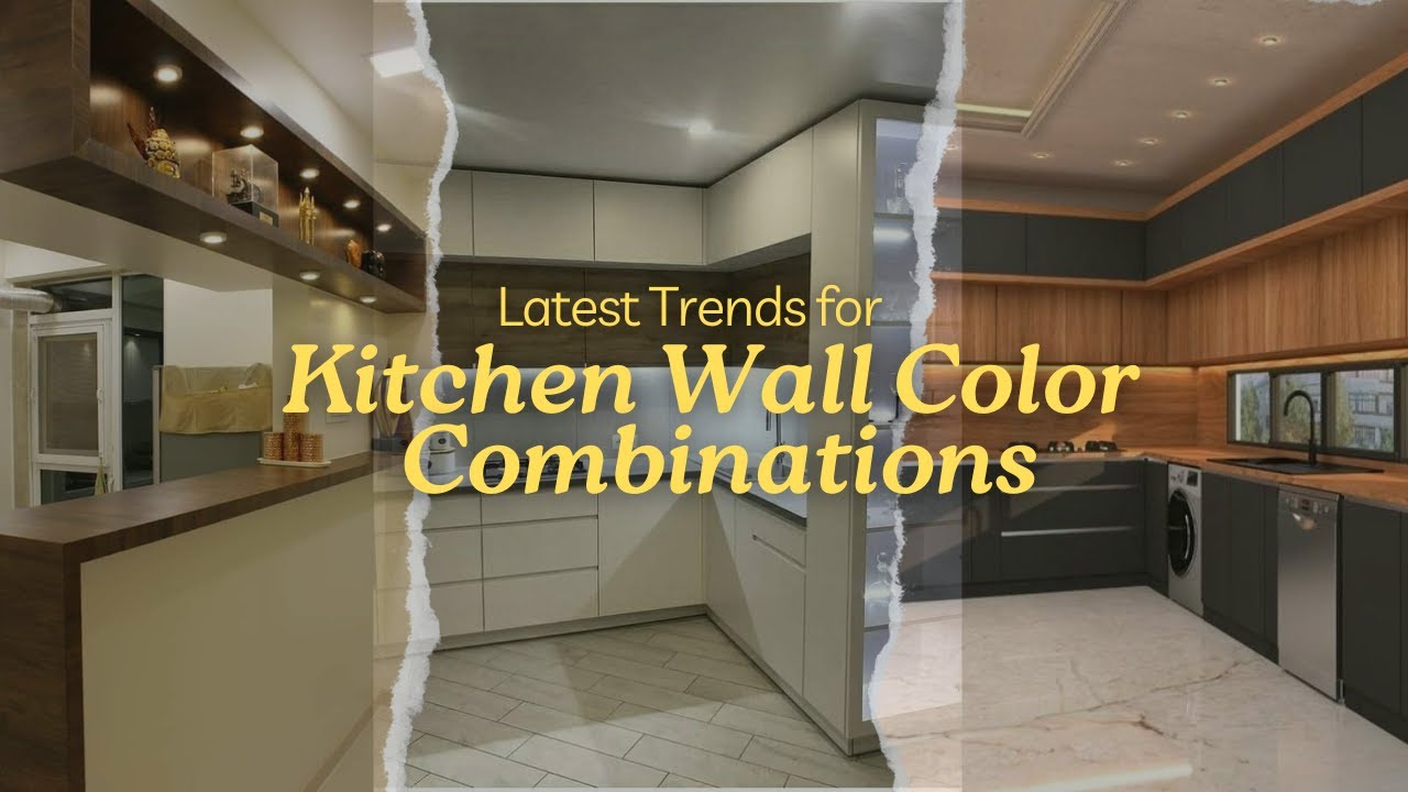 Exploring the Latest Trends in Kitchen Wall Color Combinations ...