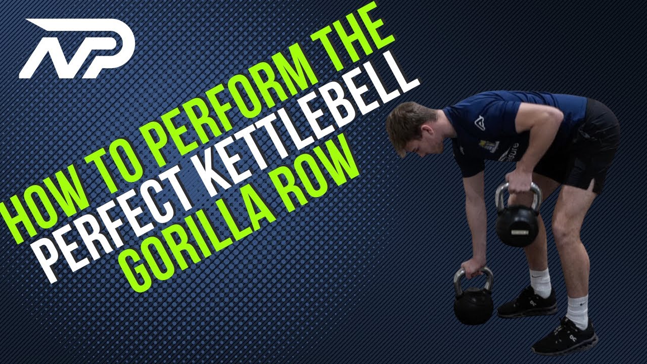 Learn how to perform the Kettlebell GORILLA ROW in less than 60 seconds ...