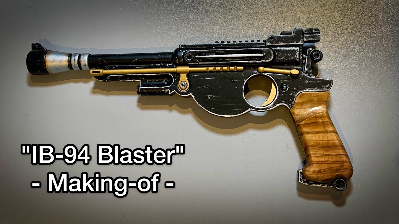 The Mandalorian "Blastech IB-94 Blaster Pistol" - Making-of / Painting ...