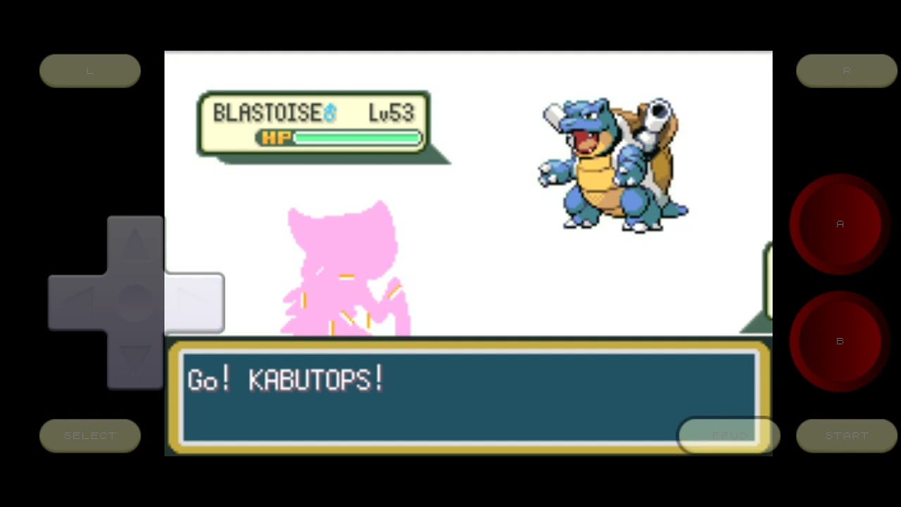 Pokemon Fire Red Rival fight 7 - YouTube