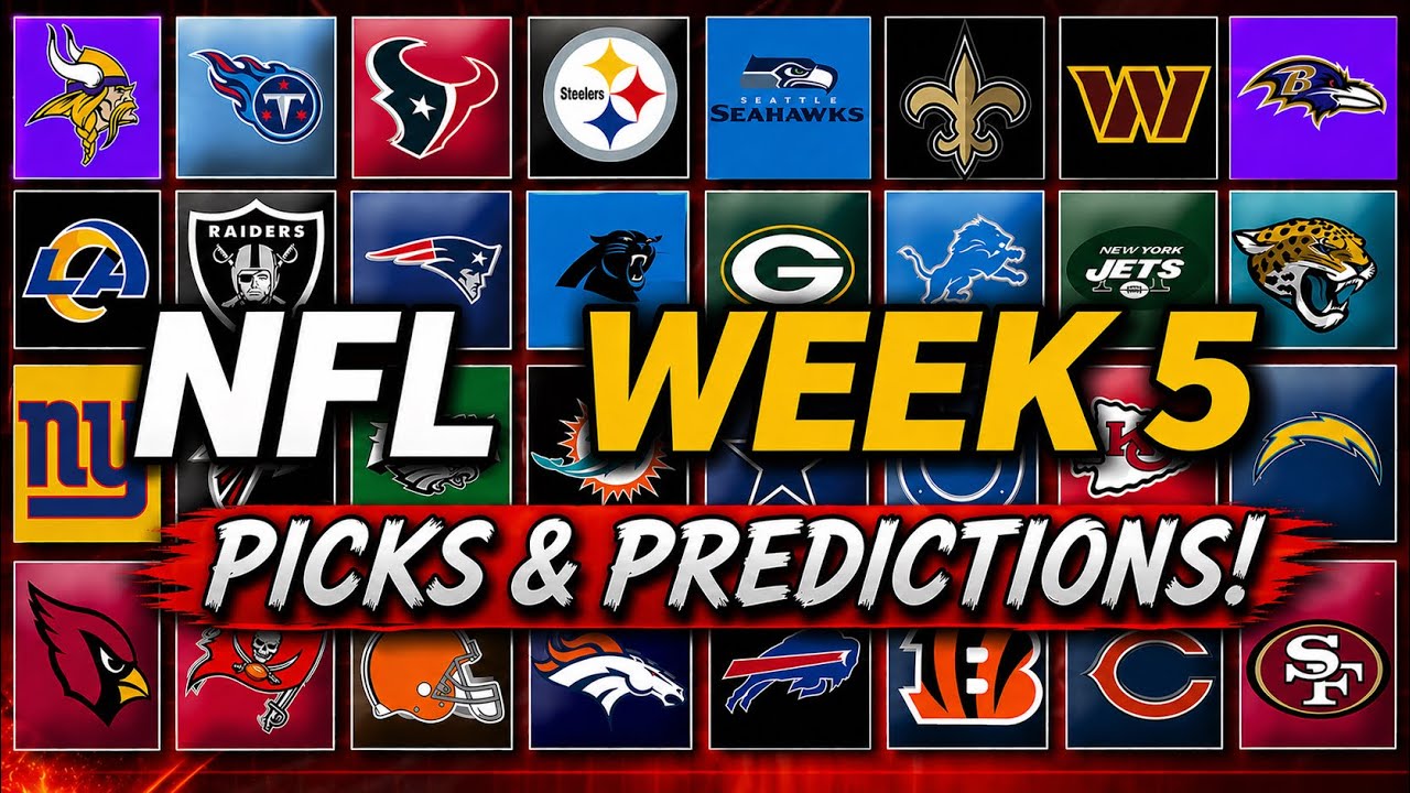 NFL Week 5 Picks & Predictions 2025 - YouTube