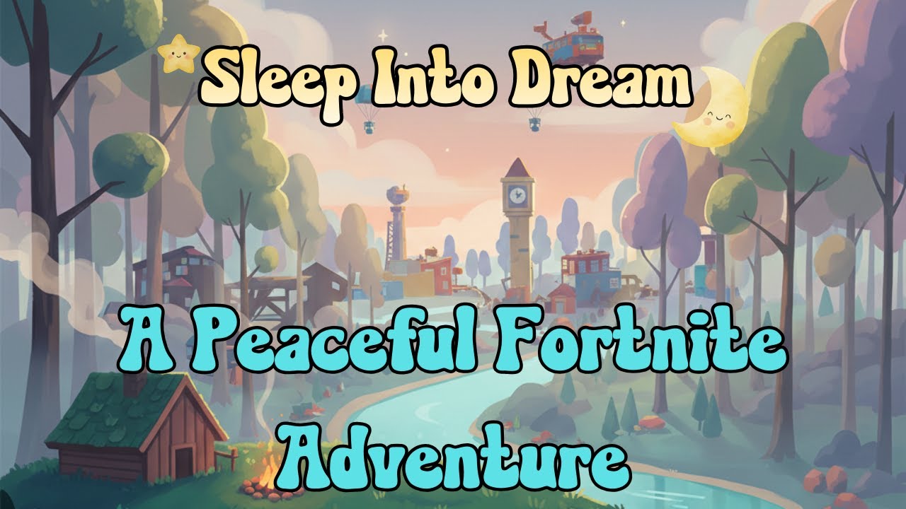 Peaceful Fortnite Bedtime Story for Kids | Relaxing Sleep Adventure ...