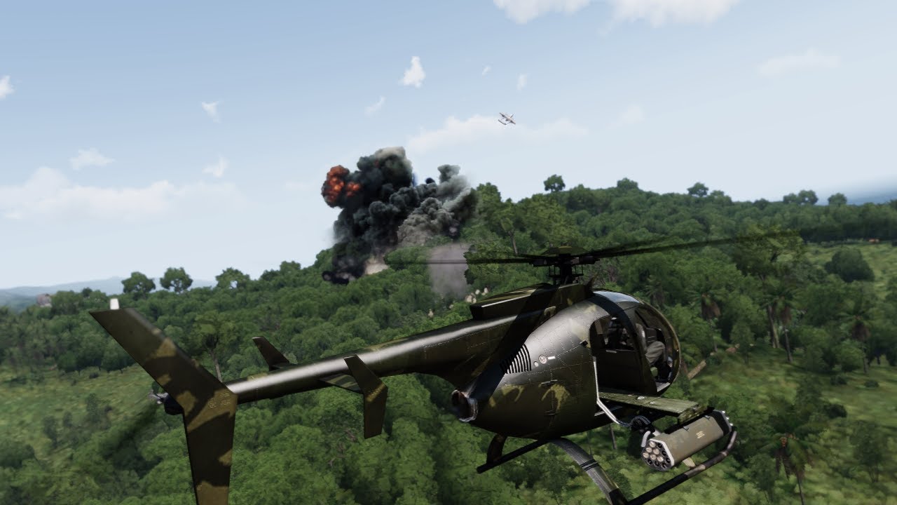 KAMPO NG ABO SAYAP BINOMBA NG PHILIPPINE AIRFORCE OV-10 AT MD-520 ...