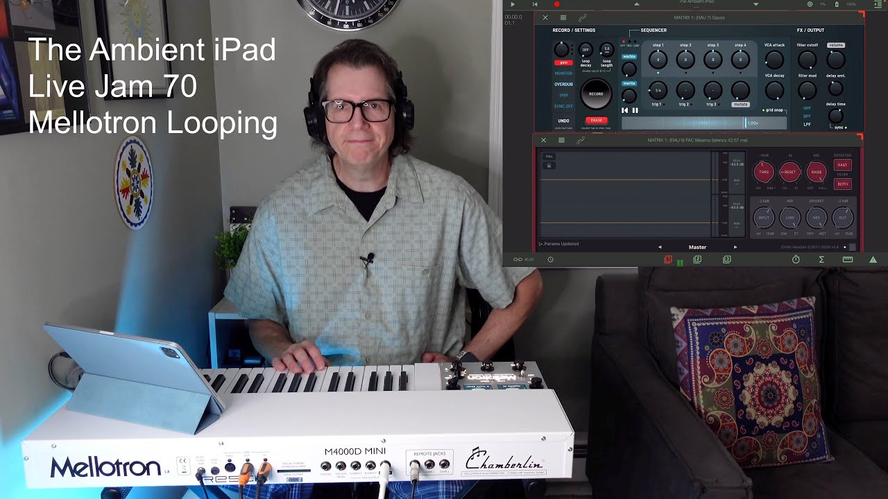 Mellotron Looping with the Gauss Field Looper and M4000D Organs ...