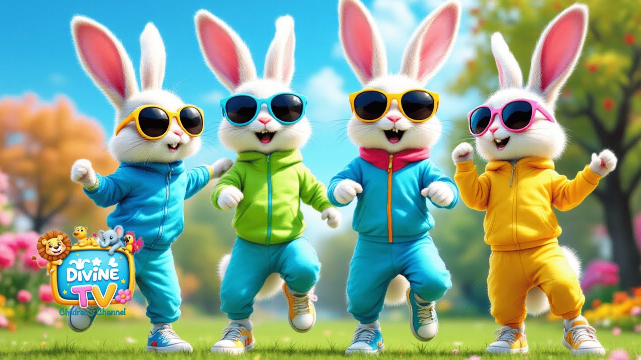 Easter Party Bunny Hop - Fun and energetic song is perfect for kids and ...