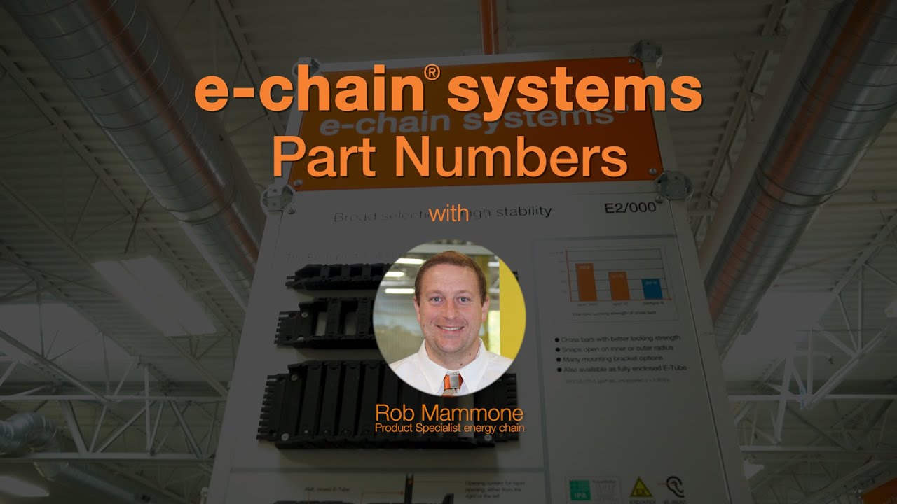 Choosing your chain - e-chain® part numbers - YouTube