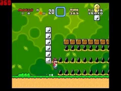 Super Mario Island [mein SMW-Hack] Level 1+2 TAS [ShadowSmyle]