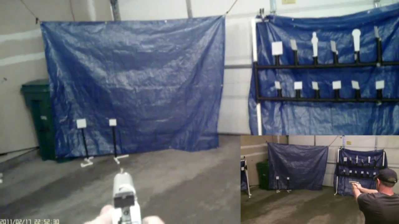Airsoft training with 2 shooting boxes - YouTube