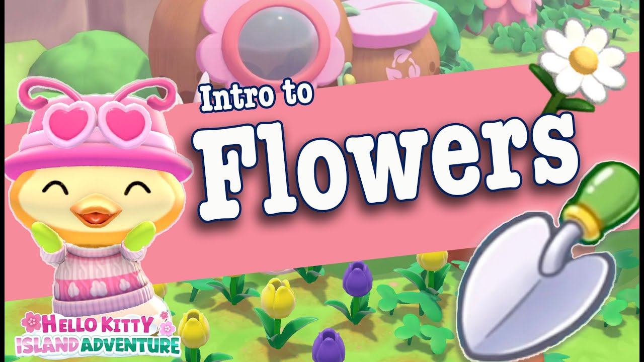 Flowers 101 : Intro to Flowers & How they Work | Hello Kitty Island ...