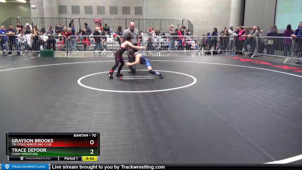 Bantam 70 Trace Defoor Chain Wrestling Vs Grayson Brooks Tri Cities ...