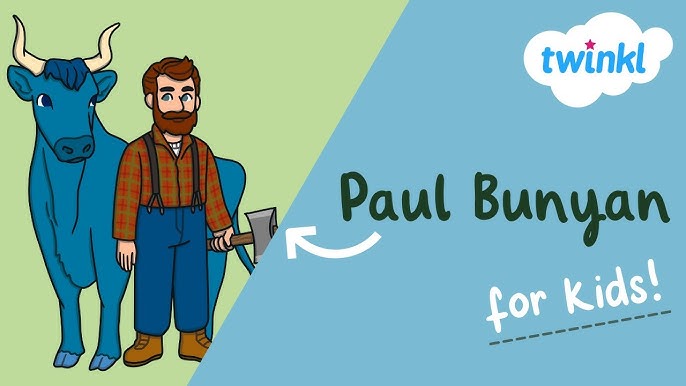 Paul Bunyan And Babe The Blue Ox Coloring Pages
