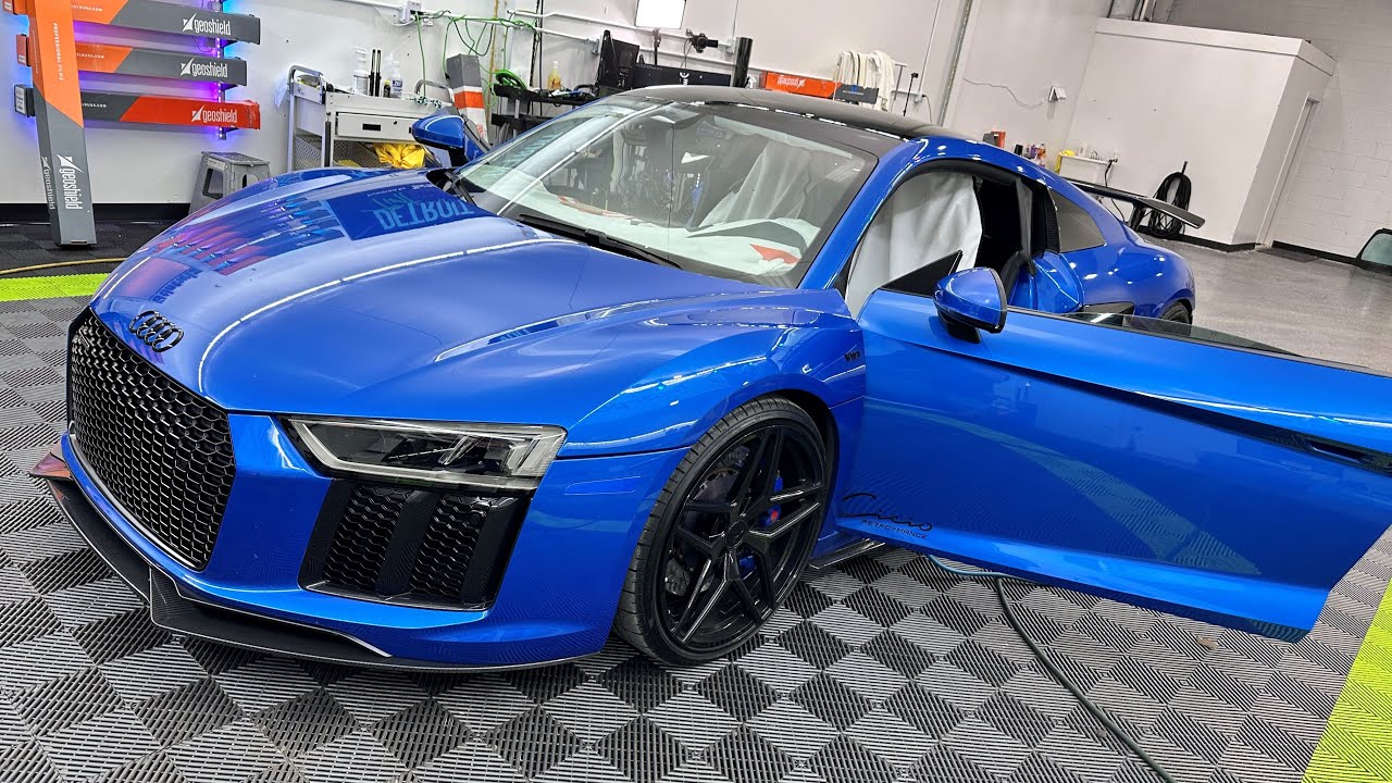 audi r8 ceramic windshield - YouTube