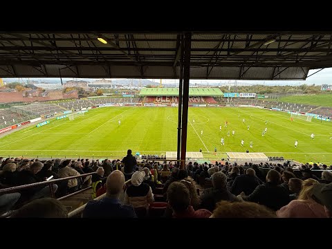 Fußball-Romantik pur! The Oval Belfast – Stadiontour beim U21 EM-Quali Spiel