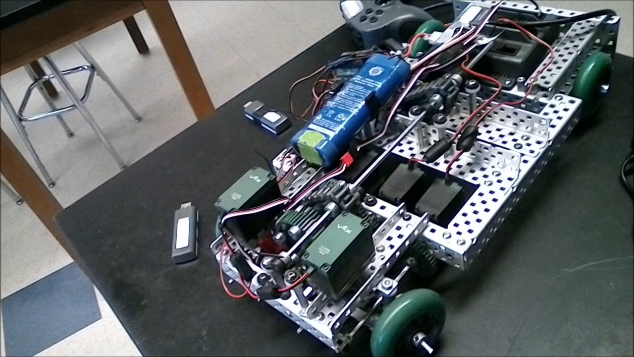 VEX planetary gear system team 134D - YouTube