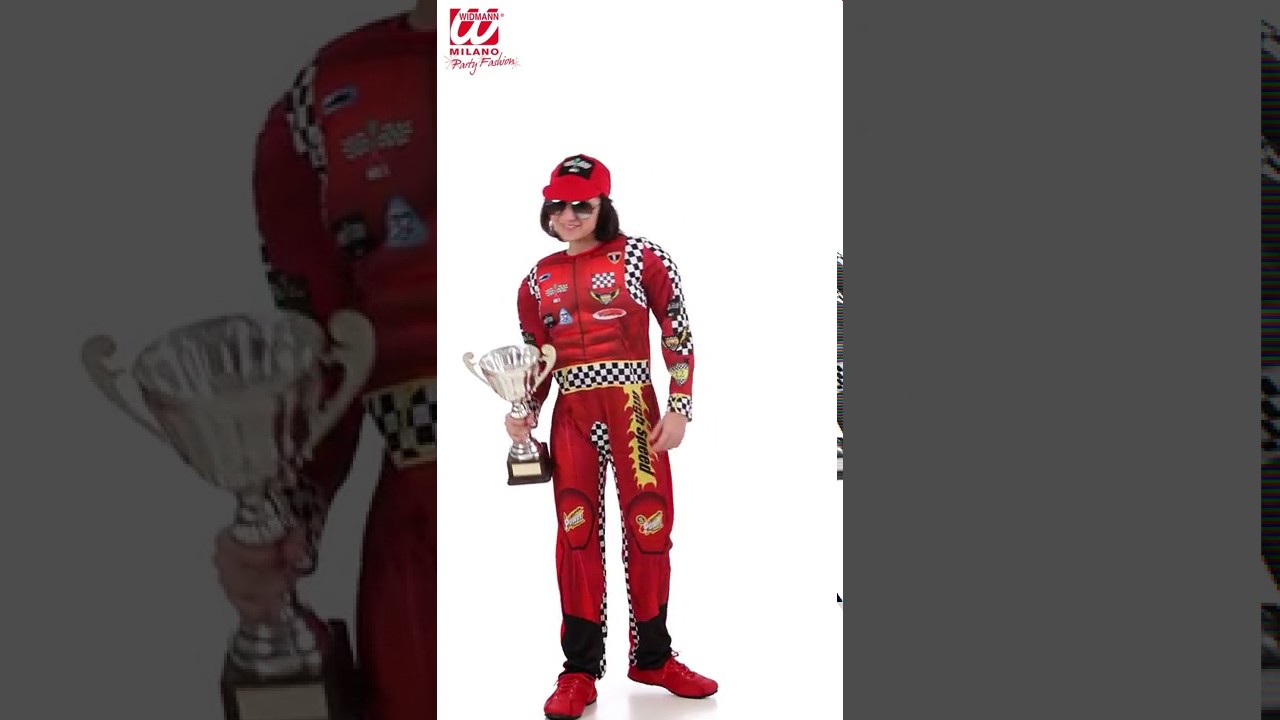 disfraz de piloto de Formula 1 - YouTube