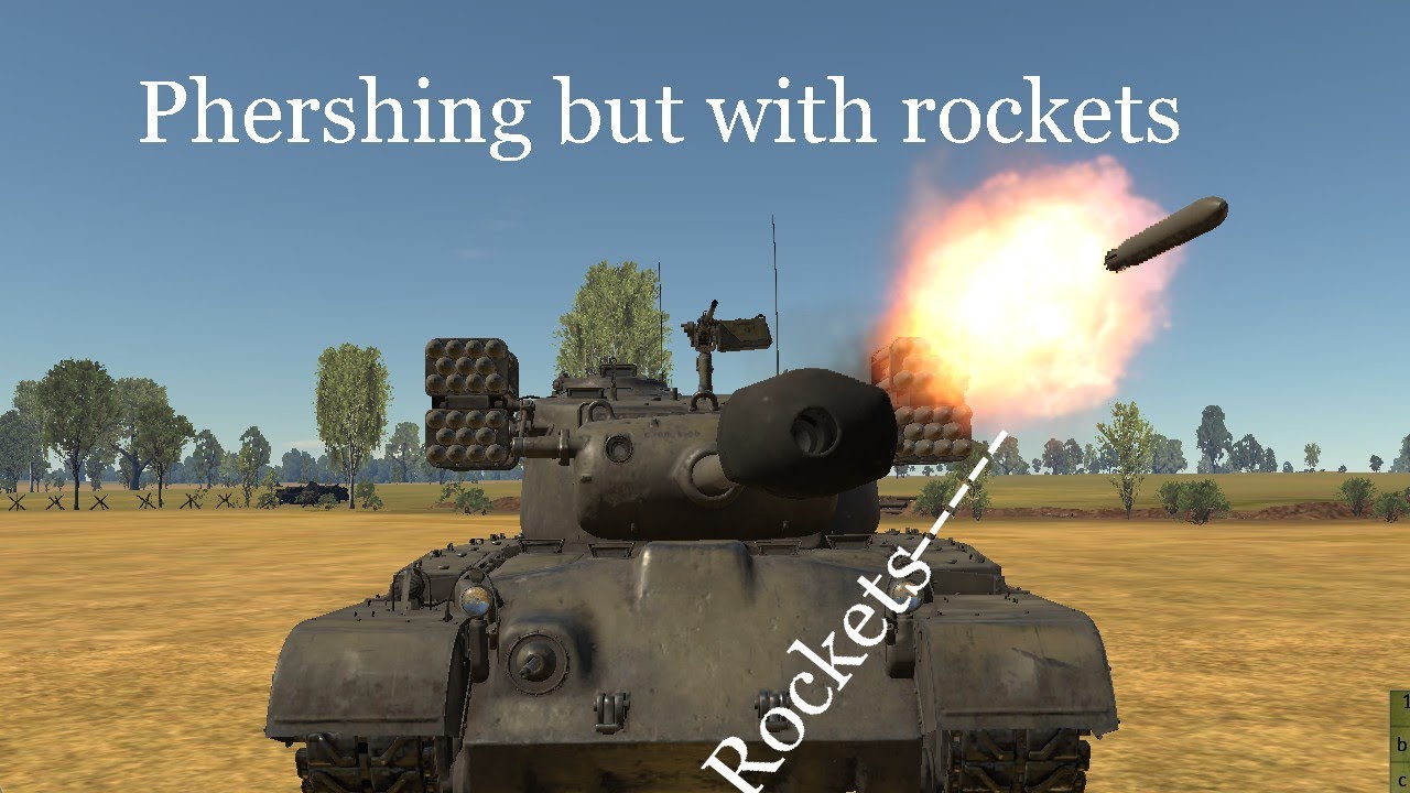 Phershing but with Rockets - M26 T99 - War Thunder - YouTube