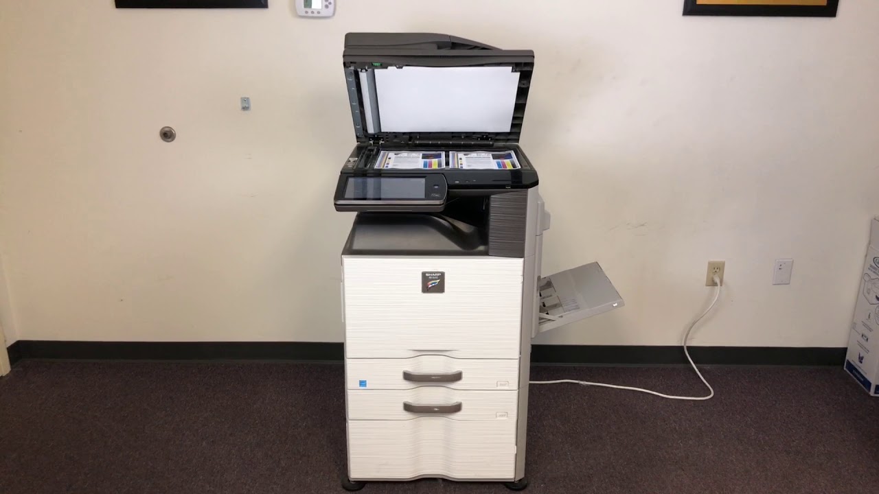 Sharp MX 3640 - YouTube