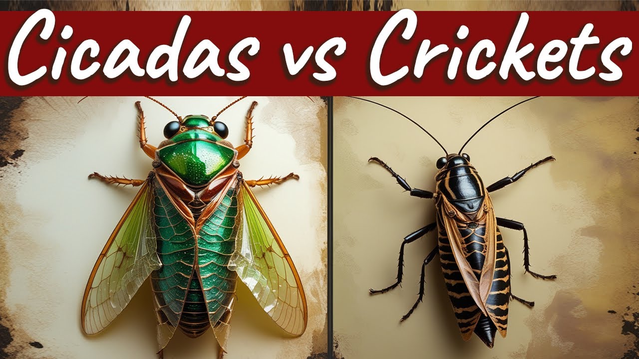 Cicadas vs Crickets | Which Insect Produces a More Distinct Sound ...
