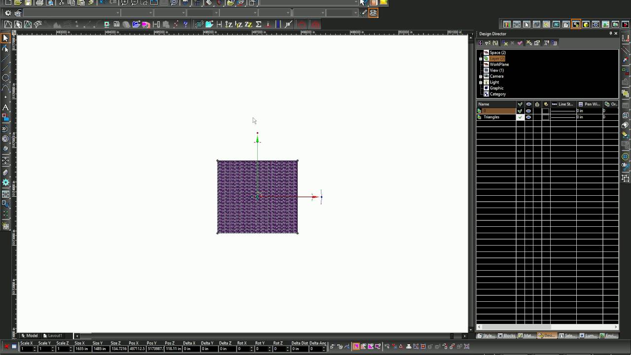 TurboCAD Civil 2016 - Creating trianlges from points - YouTube