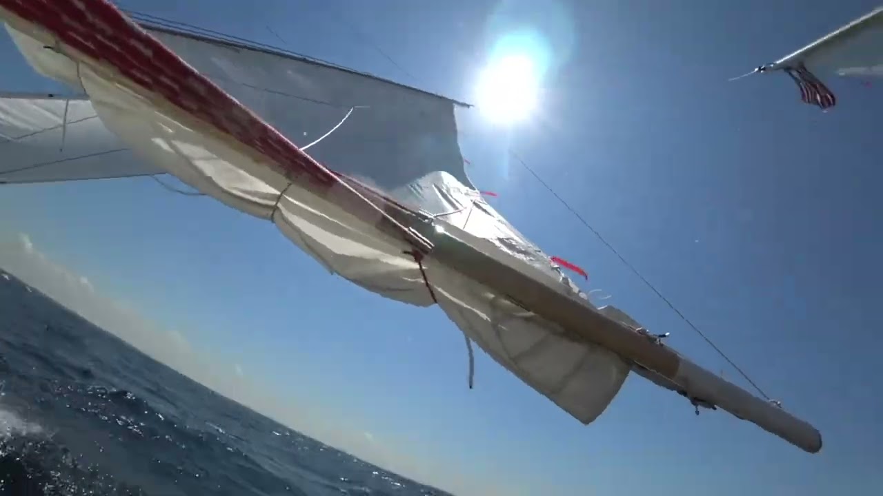 Sailing a Rob Roy 23 from Salem to Scituate - YouTube