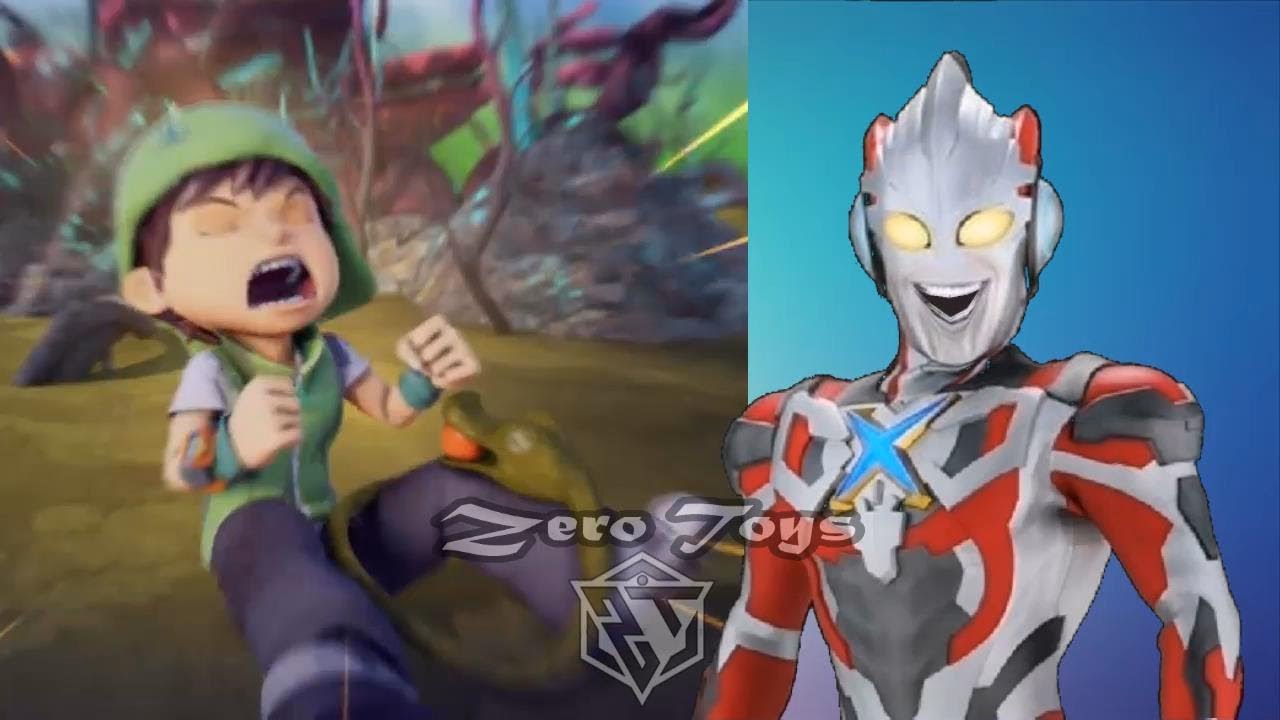 Kumpulan Boboiboy Lucu Part 8, Boboiboy Funny Moment, Ultraman Nyanyi ...