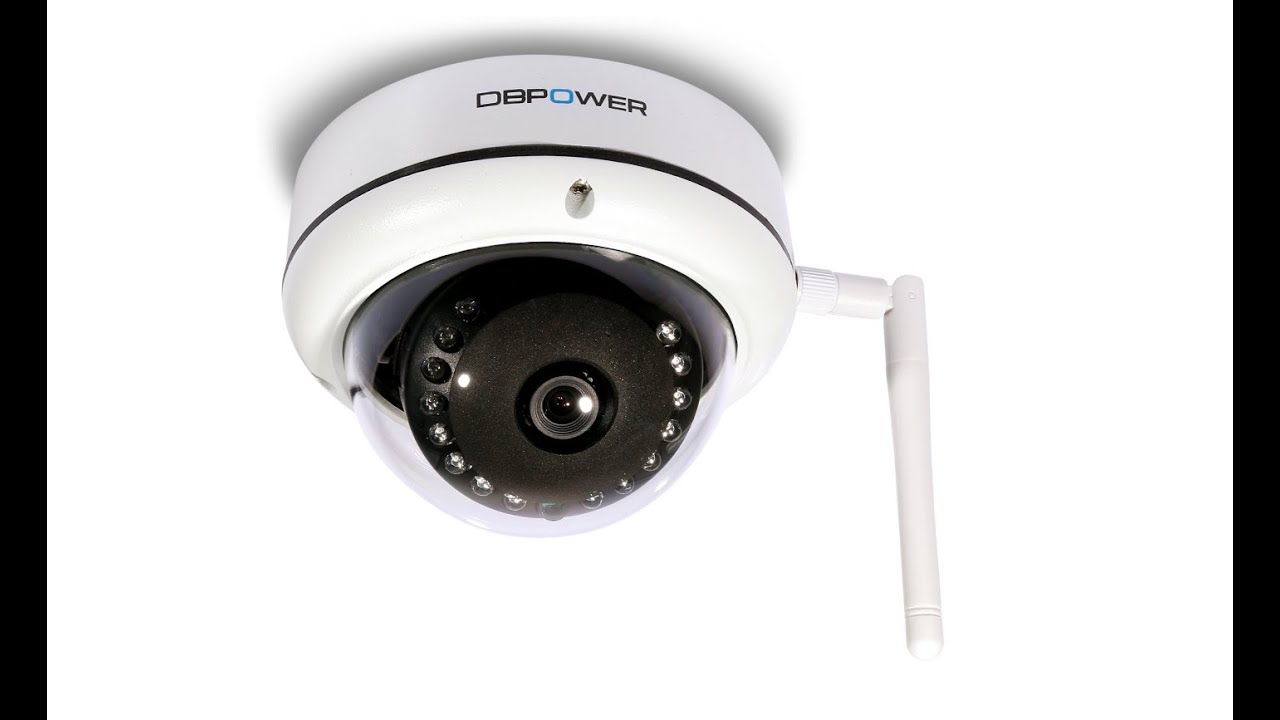 DBPOWER Telecamera IP di Sicurezza C303E 720p - YouTube