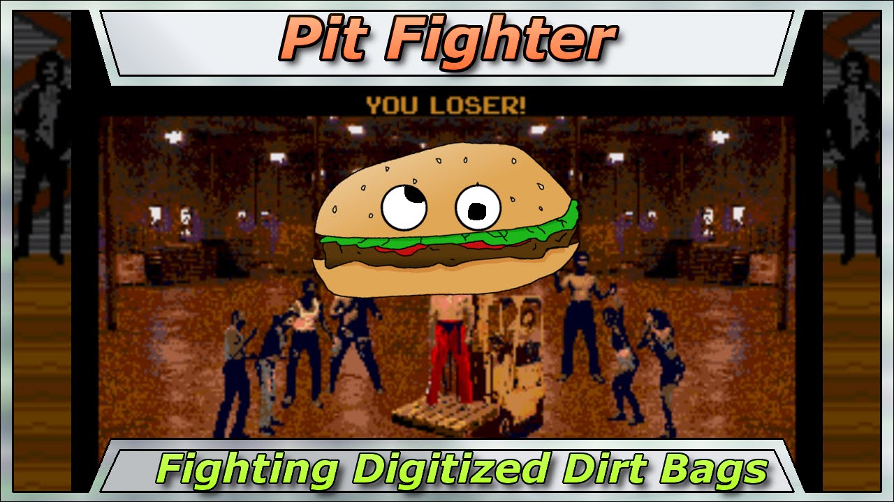 Pit Fighter (Sega Genesis) - Fighting Digitized Dirt Bags - YouTube
