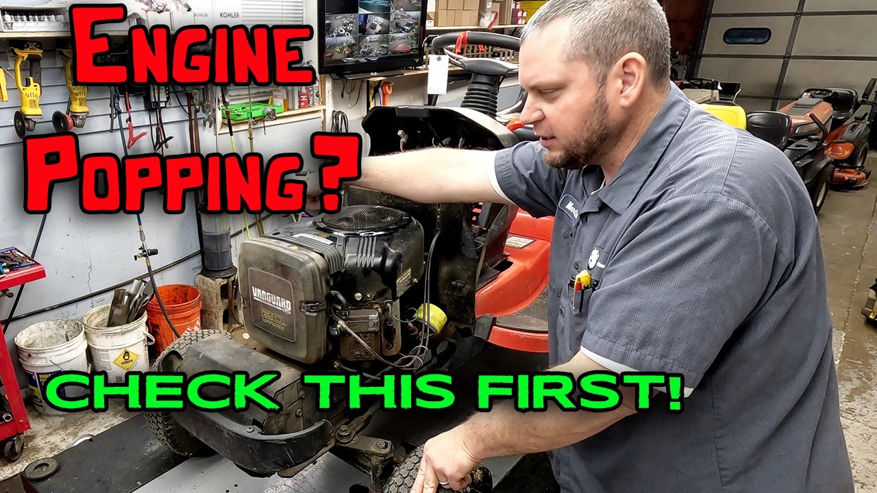 Briggs Engine Popping, Loses Power, No Power, Bogs/Dies Under A Load ...
