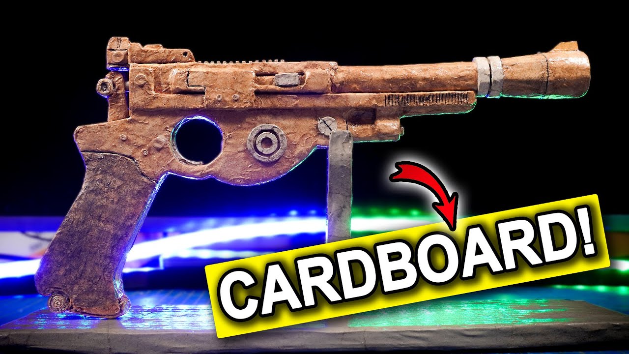Make Your Own Mandalorian Blaster From CARDBOARD YouTube Make Your Own Mandalorian Blaster From CARDBOARD YouTube