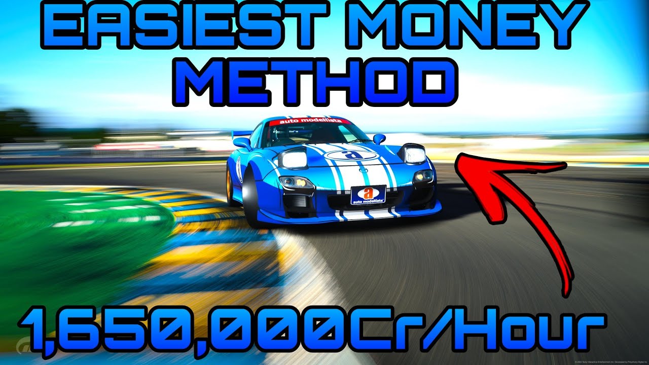 Gran Turismo 7 | EASIEST Money Method | Update 1.21 | 1,650,000Cr/Hour ...