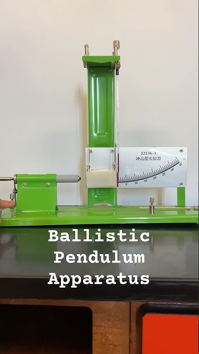 #ballistics #pendulum #momentum #energy - YouTube