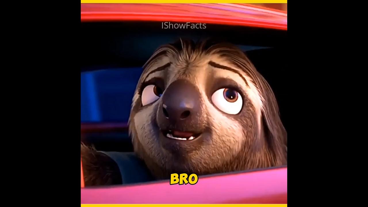 Real reason why Flash the Sloth was speeding in ZOOTOPIA !! #shorts # ...
