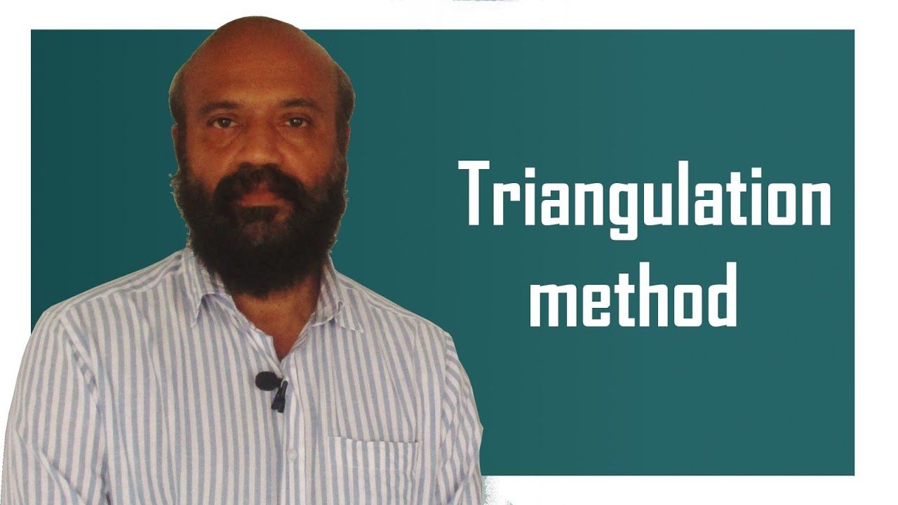 triangulation method... - YouTube