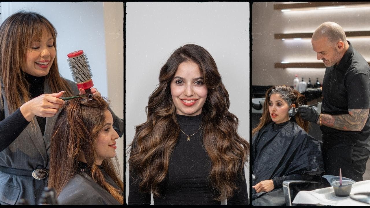 Get the Hollywood look with Kyle Gould & Cristina Tocaj - YouTube