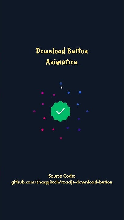 Download Button Animation | React JS | Tailwind CSS | #reactjs #react #tailwindcss #tailwind ...