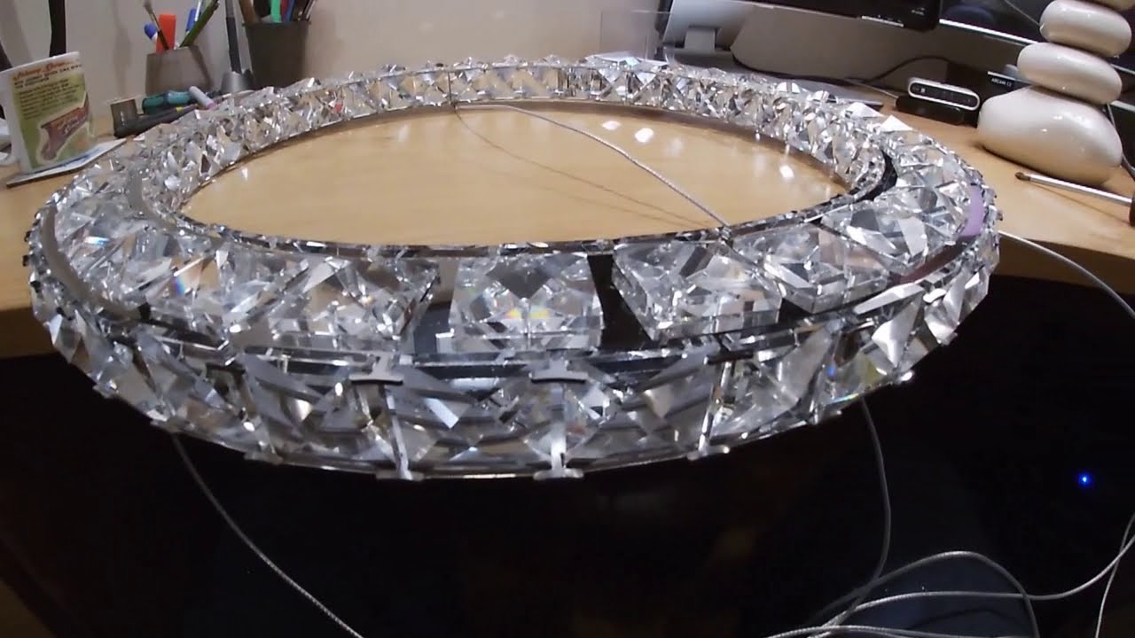 Repair of an LED ceiling light - YouTube