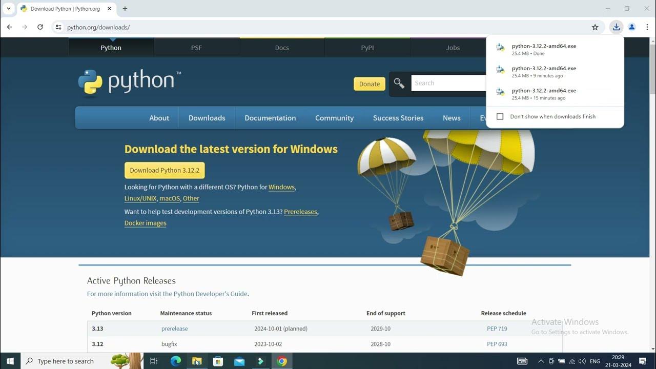 Modify Python Installationpythonpythontutorialpythonprogrammingpythonforbeginnersvscode