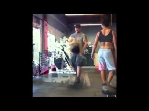 Kaline medeiros speed work - YouTube