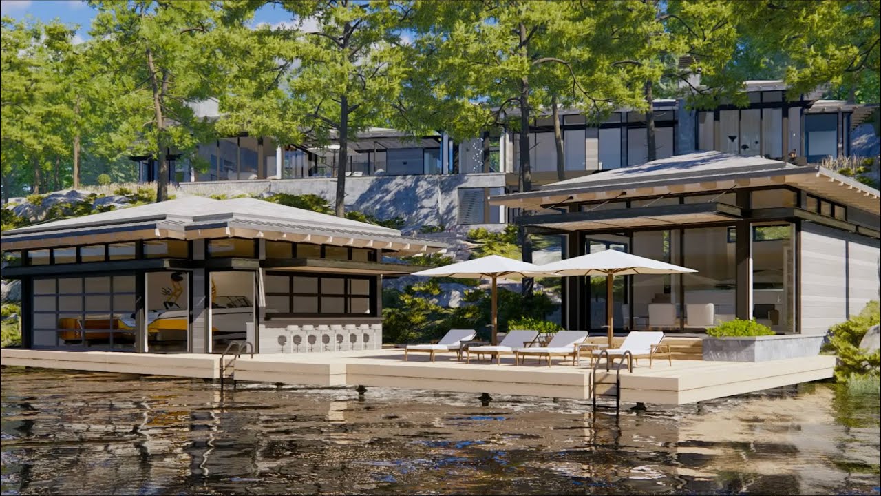 Bellevue Bay Cottage | Lake Rosseau, Muskoka, Ontario | Luxury Cottage ...