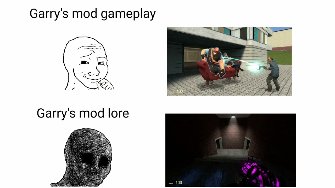 Garry's mod lore meme - YouTube