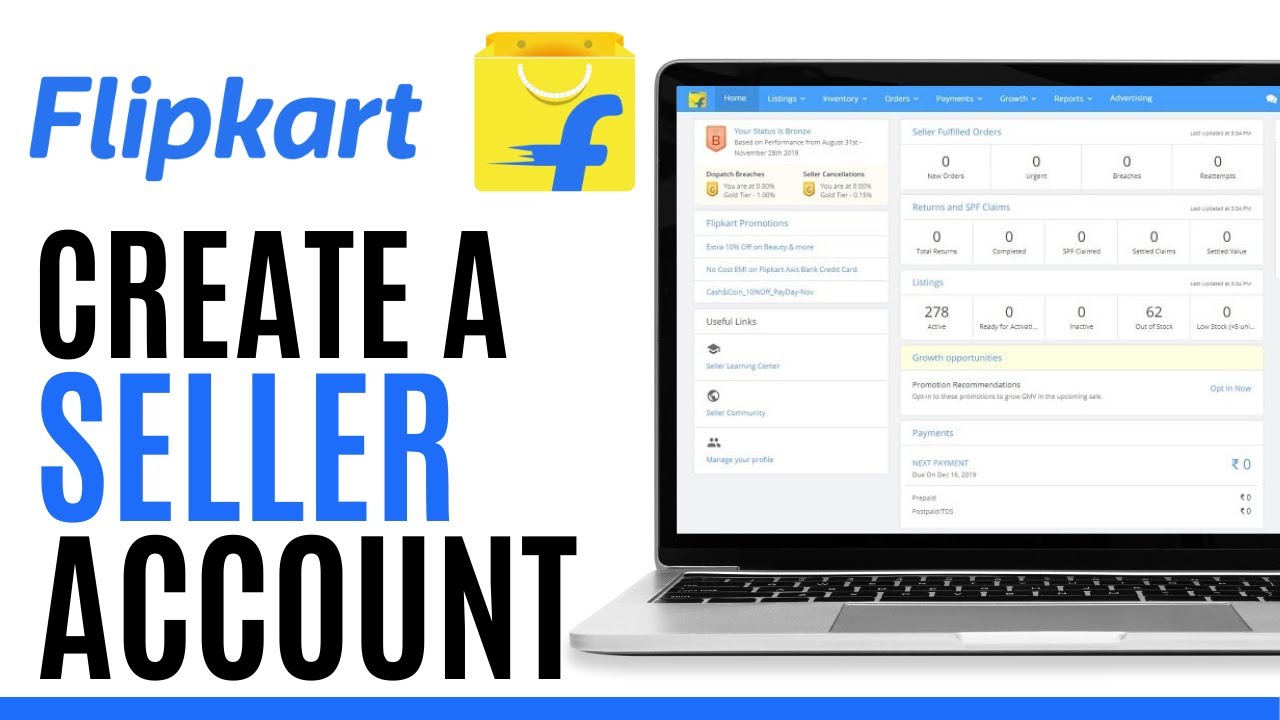 How to Create a Seller Account on Flipkart | For Beginners 2025 - YouTube