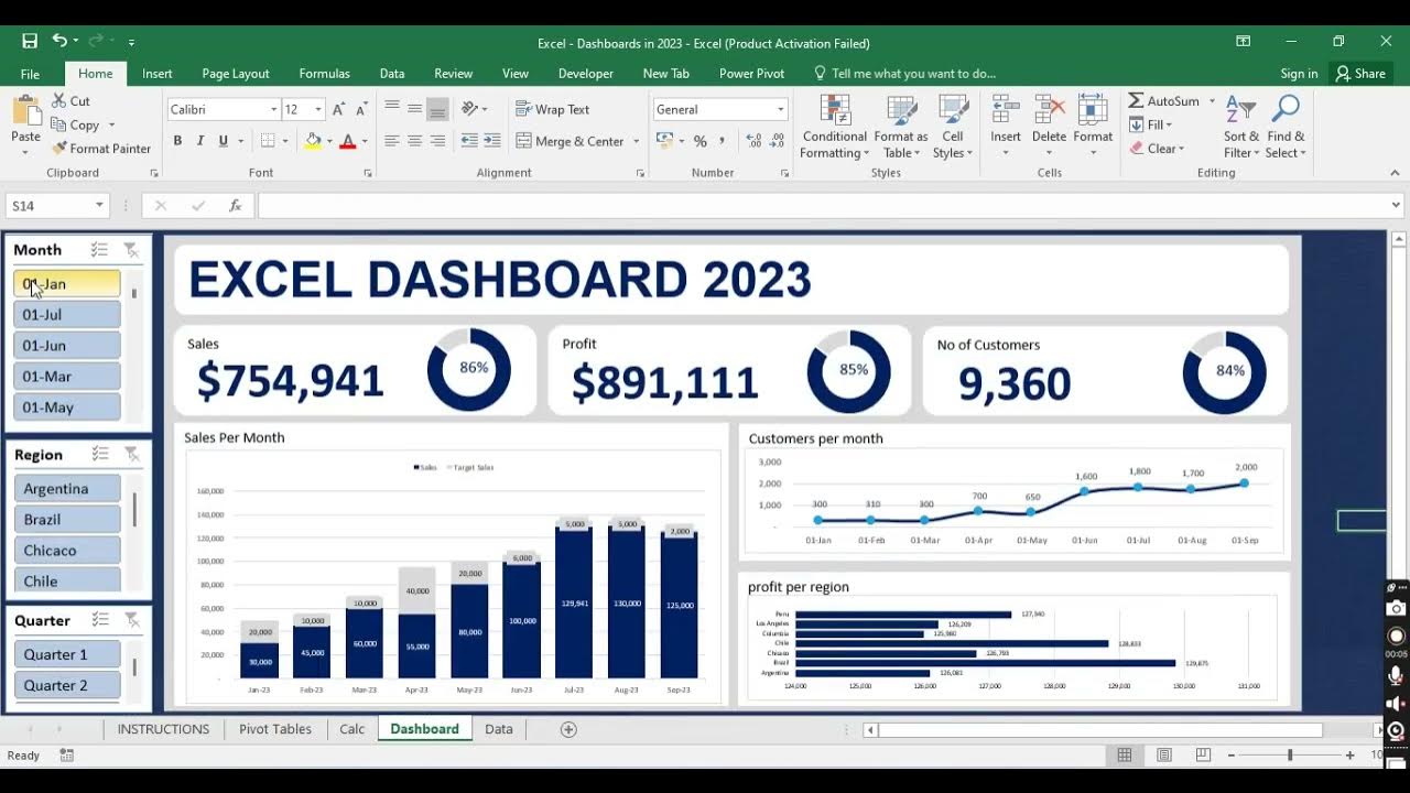 📊 How to Build Excel Interactive Dashboards #excel #dataanalysis - YouTube