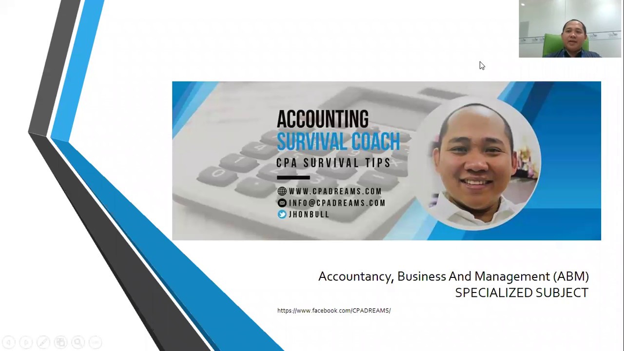 ABM OR Accountancy, Business and Management 1 Course Curriculum - YouTube