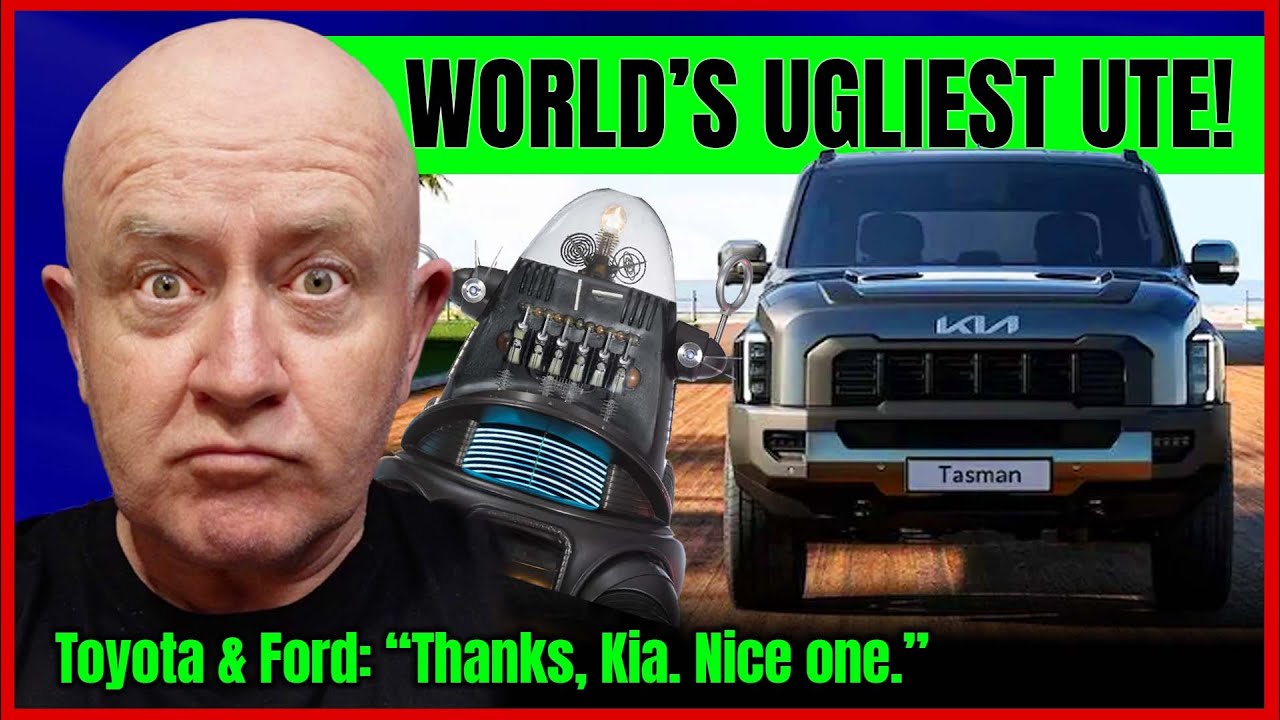 Kia Tasman : World's ugliest ute! | Auto Expert John Cadogan - YouTube