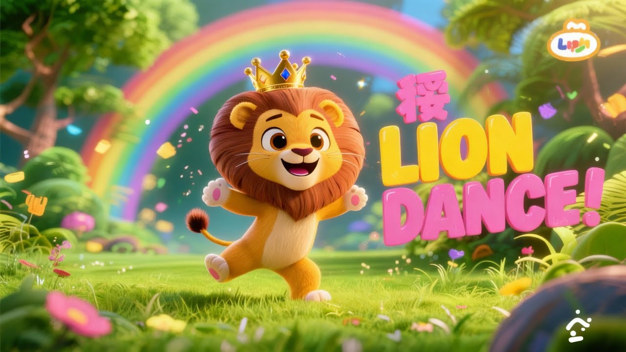 Lion Cub Dance Song – Kids Animal Rhyme | Fun Learning - YouTube