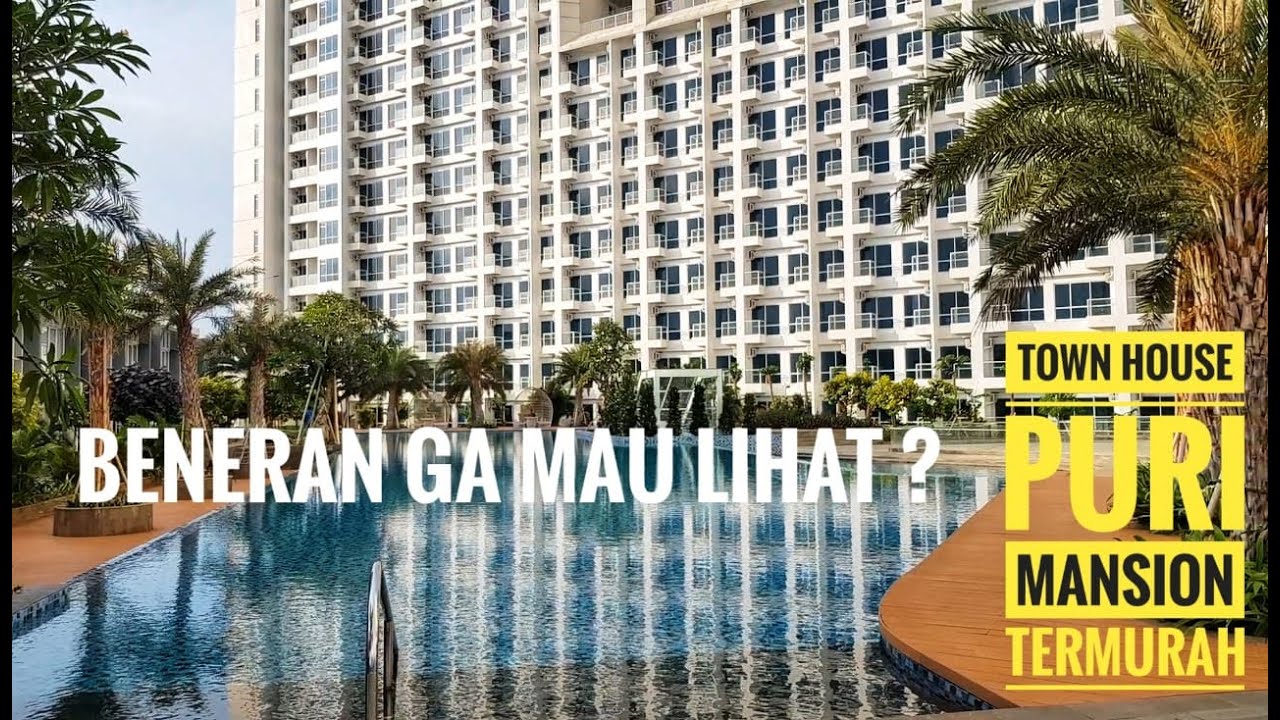 TOWN HOUSE TOUR Puri Mansion 4 Bedroom 149 m2 - Jakarta Barat - YouTube
