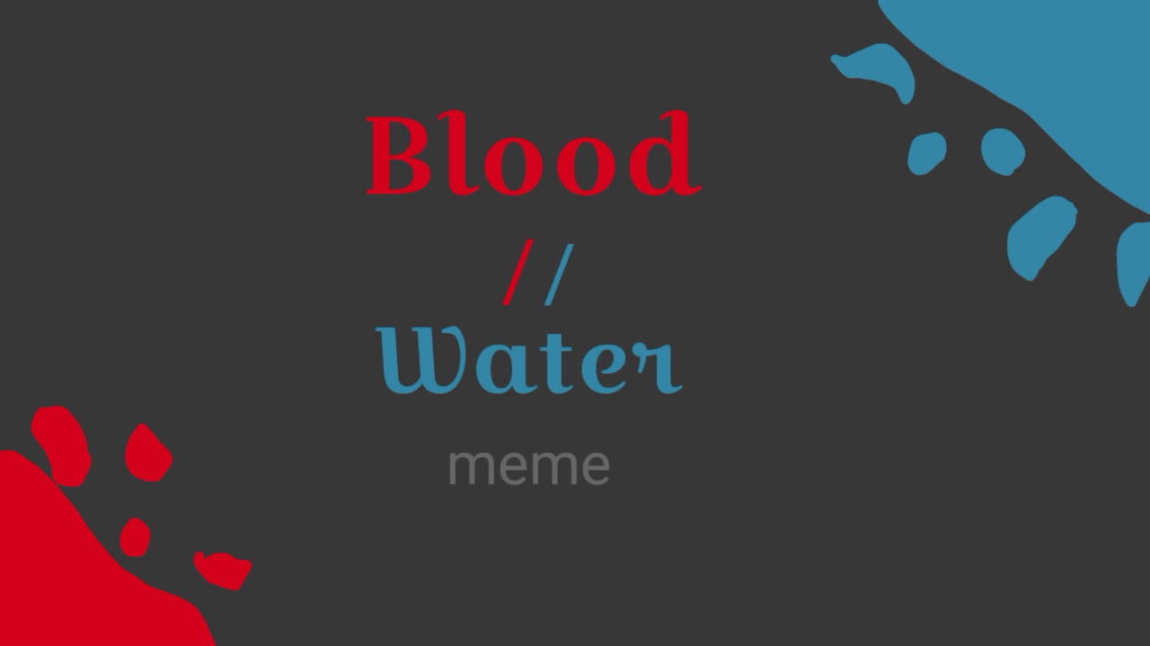 Blood // water meme-Piggy[ALPHA] - YouTube