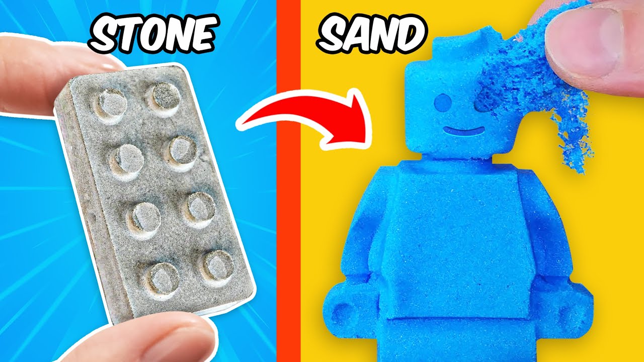 LEGO Products: I Build a LEGO Brick with Every Material | FUNZ Bricks ...
